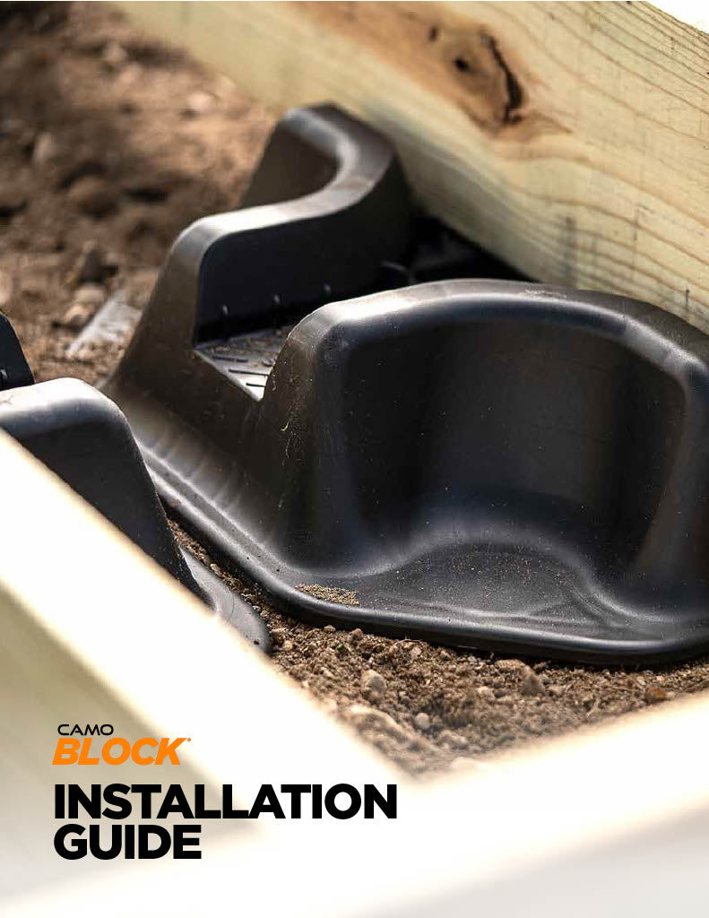 CAMO BLOCK Installation Instructions – DeckMart Building Supplies