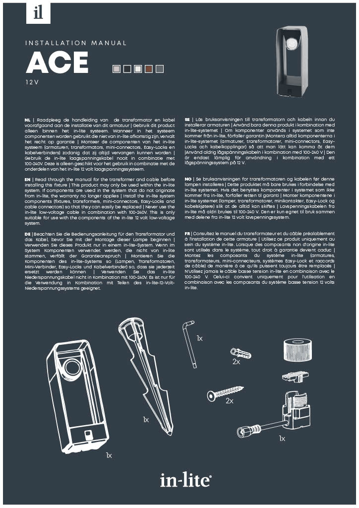 in-lite Ace Installation Manual – DeckMart Building Supplies