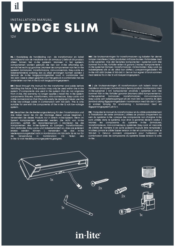 in-lite Wedge Slim Installation Manual – DeckMart Building Supplies