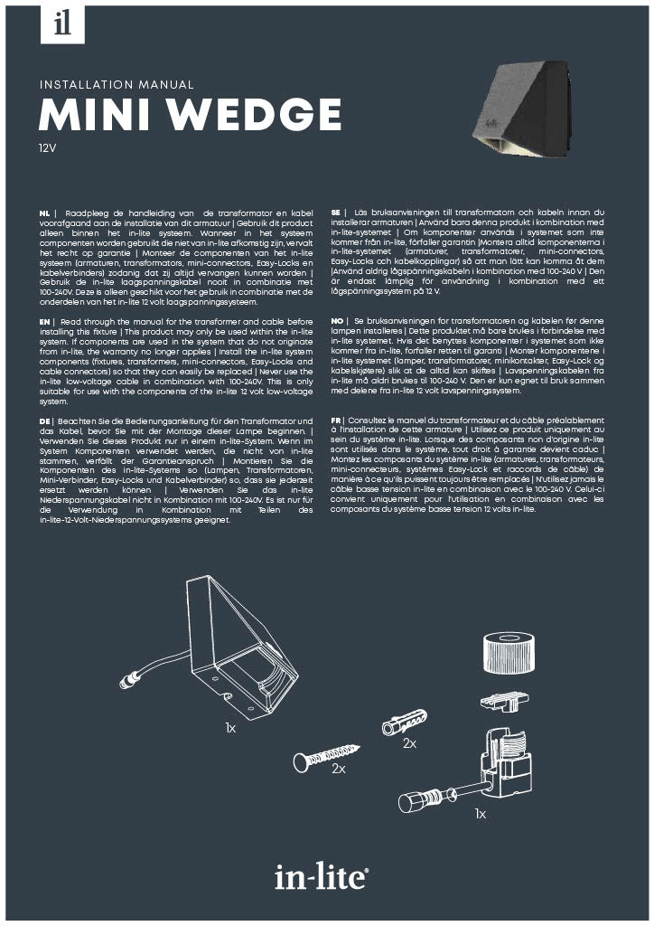 in-lite Mini Wedge Installation Manual – DeckMart Building Supplies