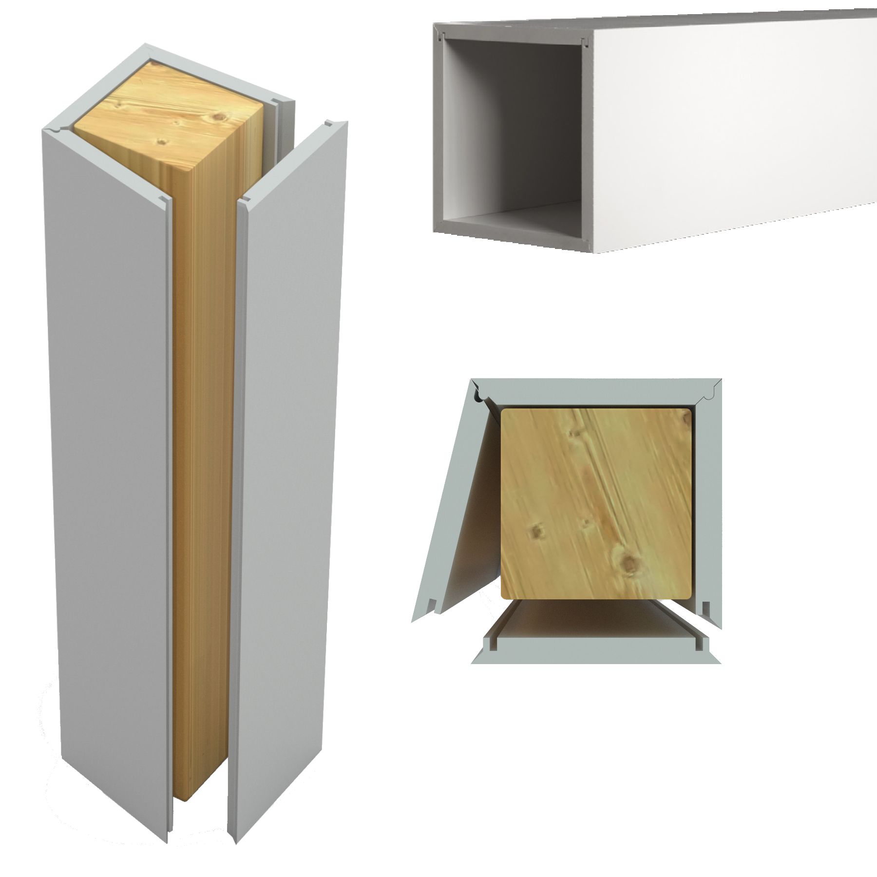 Azek Exterior Column Wraps – DeckMart Building Supplies