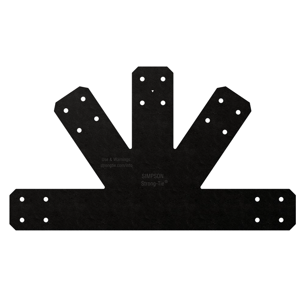 Simpson Strong-Tie APVGP Decorative Gable Plate – DeckMart Building ...