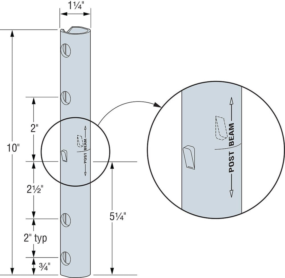Simpson Strong-Tie CBTZ™ Concealed Beam Tie – DeckMart Building Supplies