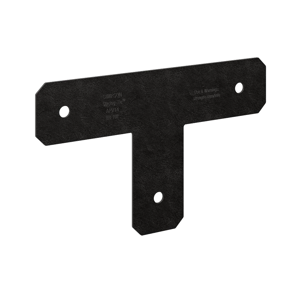 Simpson Strong-Tie APVT T Strap – DeckMart Building Supplies