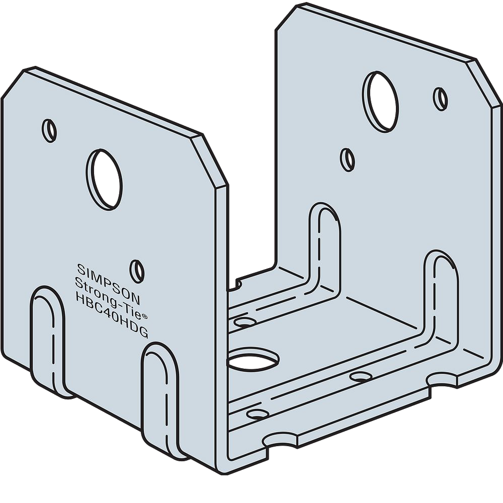 Simpson Strong-Tie HBC Post Base – DeckMart Building Supplies