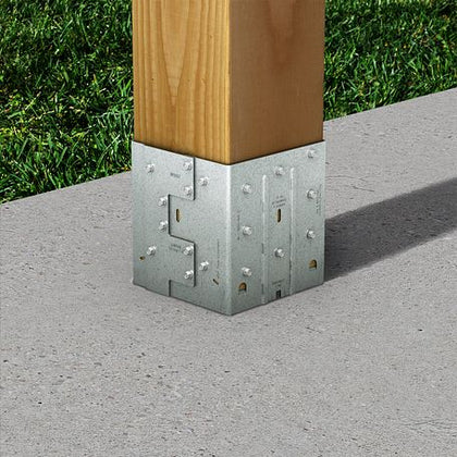 Simpson Strong-Tie Moment Post Base – DeckMart Building Supplies