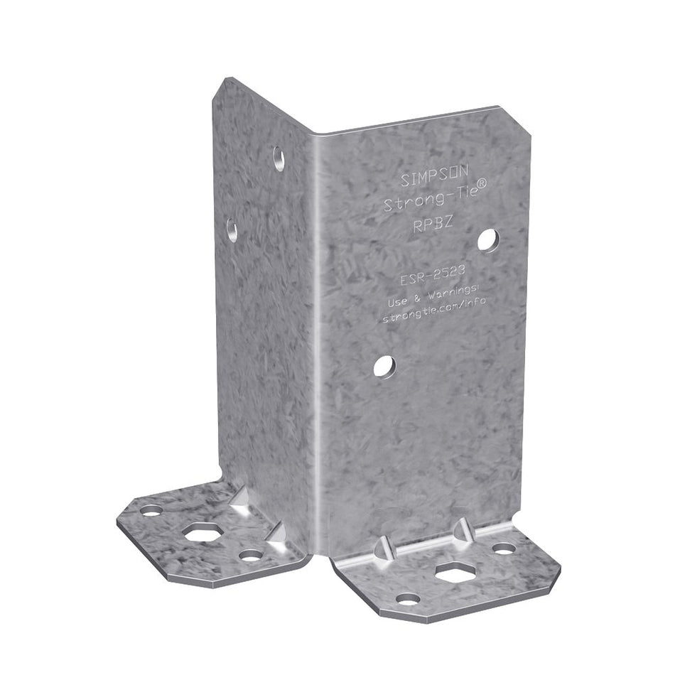 Simpson Strong-Tie RPBZ Retrofit Post Base – DeckMart Building Supplies
