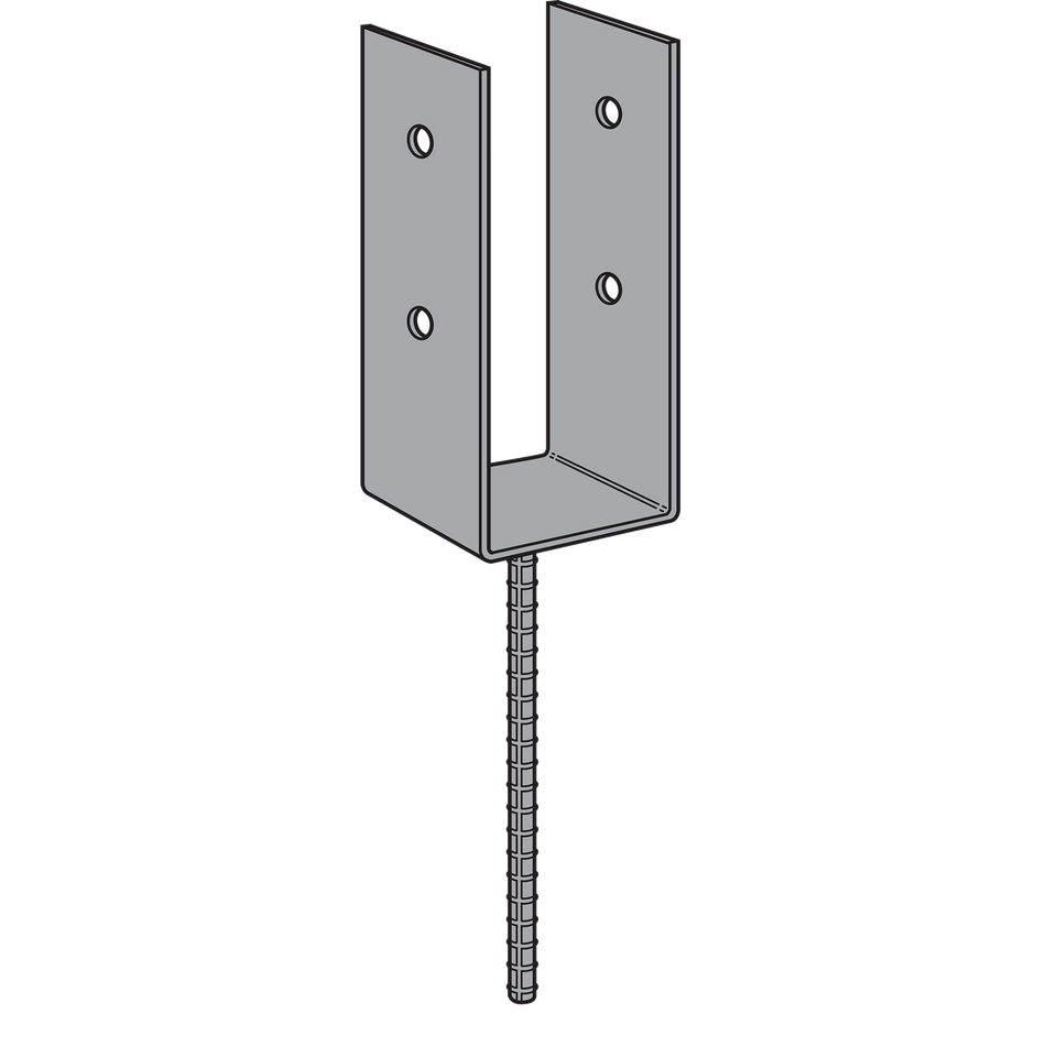 Simpson Strong-Tie WUB Post Bracket – DeckMart Building Supplies