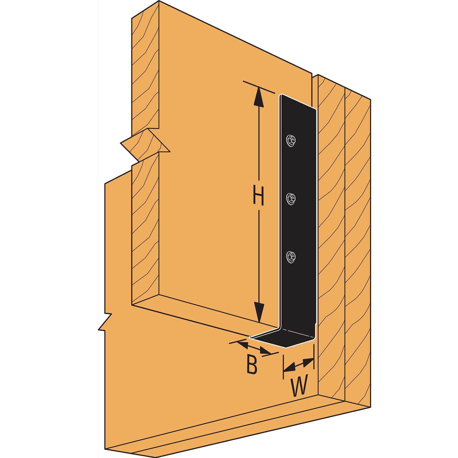Simpson Strong-Tie APLH Concealed-Flange Light Joist Hanger – DeckMart ...