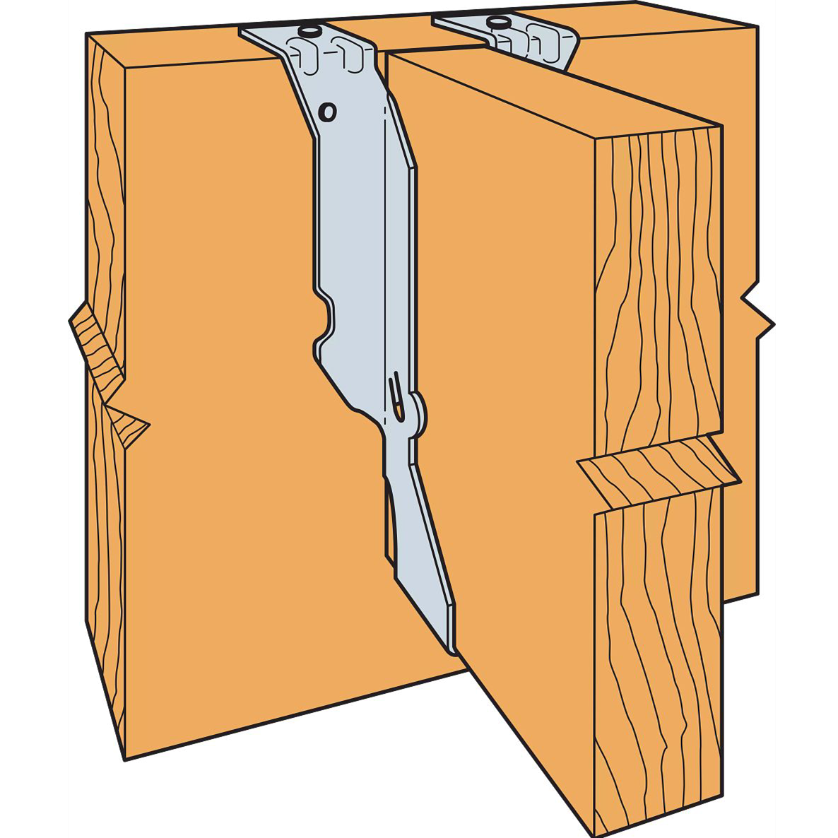 Simpson Strong-Tie JB Junior Bent Hanger – DeckMart Building Supplies