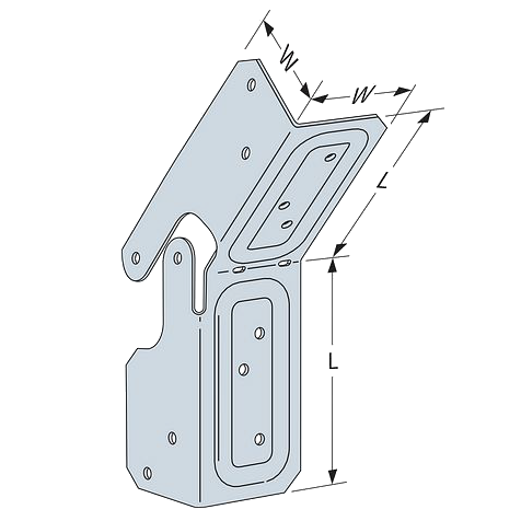 Simpson Strong-Tie KBSZ Knee-Brace Stabilizer – DeckMart Building Supplies