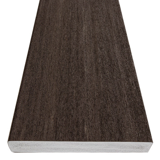TimberTech PVC Decking 1 foot Dark Hickory Sample – DeckMart Building ...