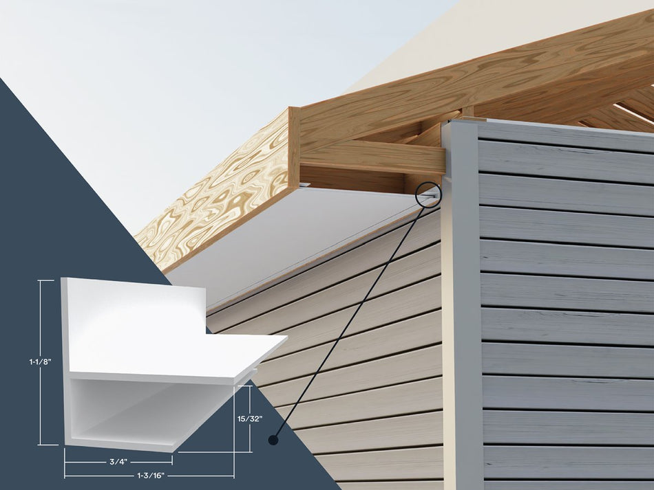 Trusscore F Trim – DeckMart Building Supplies