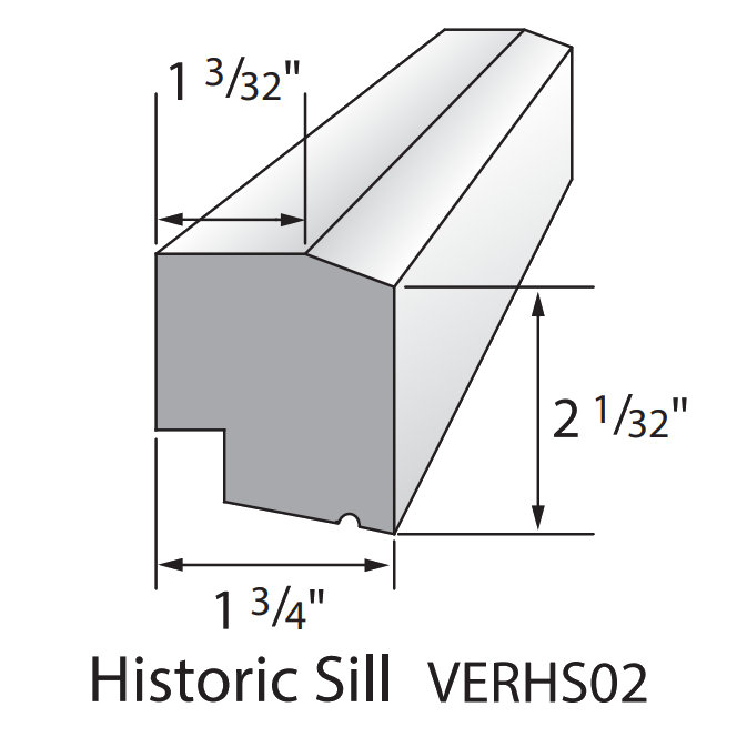 Versatex Historic Sill – DeckMart Building Supplies