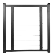 Fortress FE26 Horizontal Cable Rail Gate – DeckMart Building Supplies