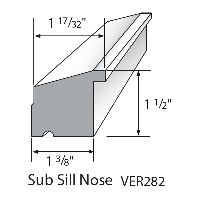 Versatex Sub Sill Nose – DeckMart Building Supplies
