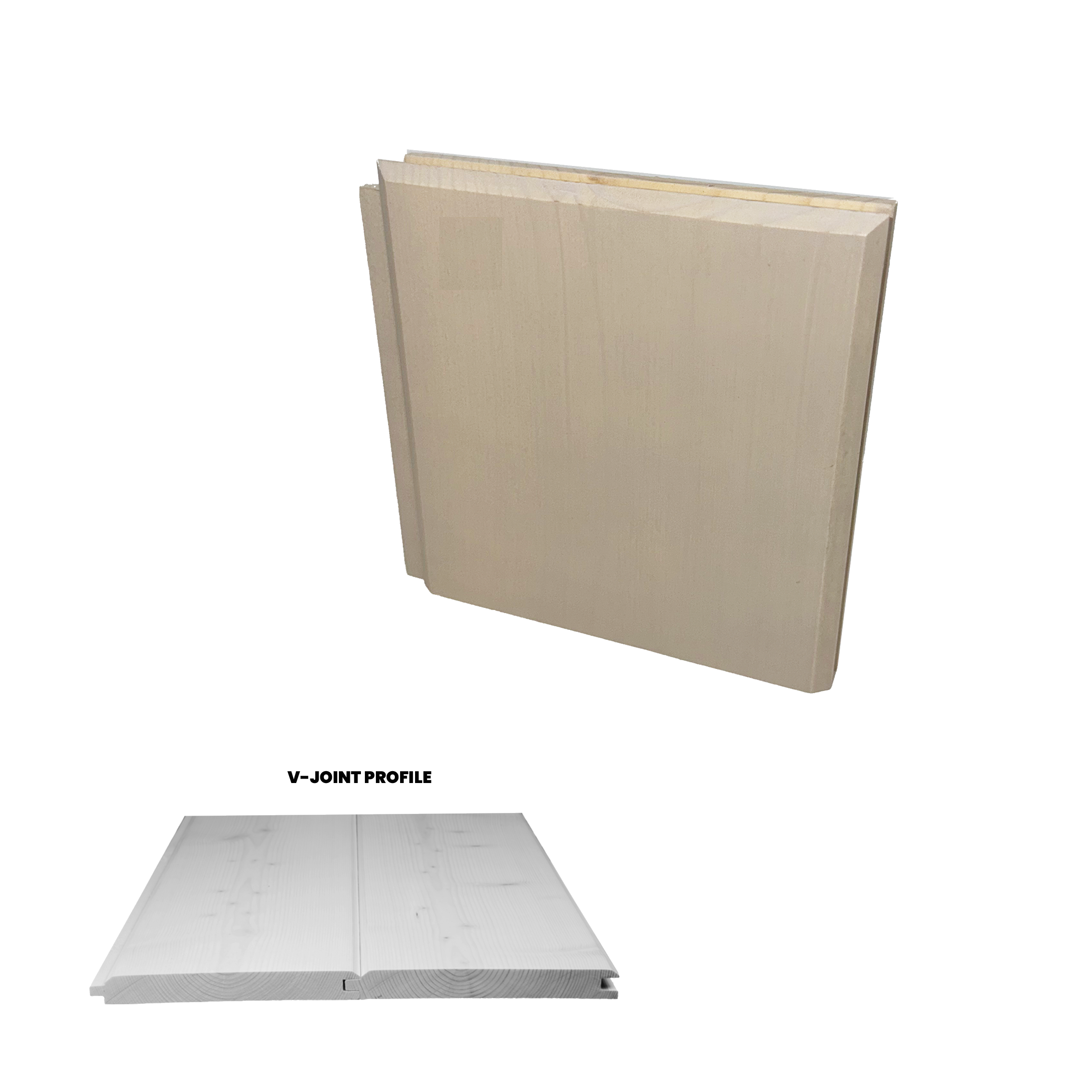 Ready Pine 1x6 V-Joint Beige Grey 4 inch Sample – DeckMart Building ...